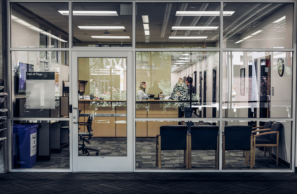 Utah Valley University, Hall of Flags Building – Knit – Designing ...