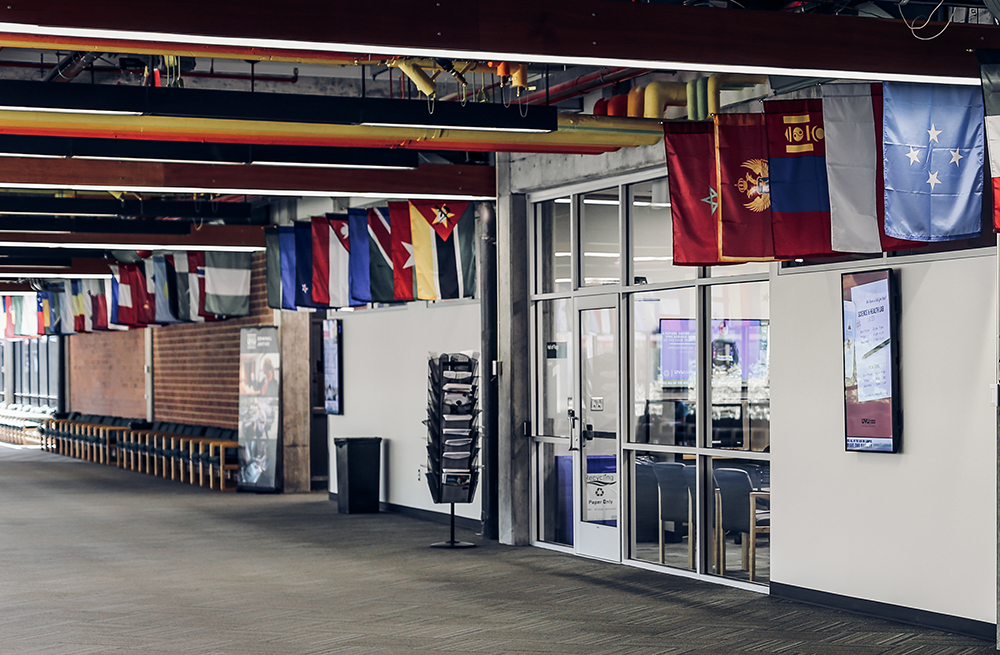 Utah Valley University, Hall of Flags Building – Knit – Designing ...